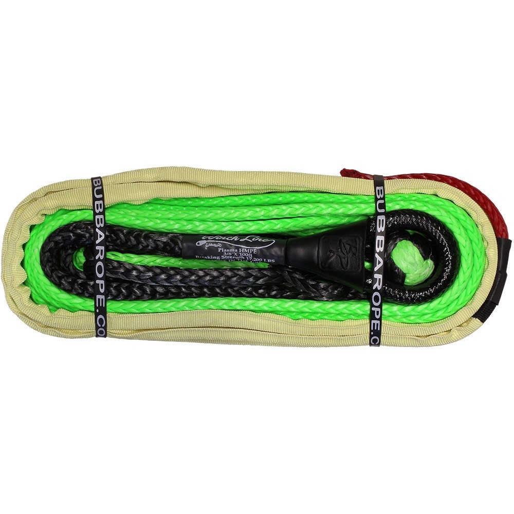 Synthetic Winch Line 3/8" x 80 FT - SJM Offroad